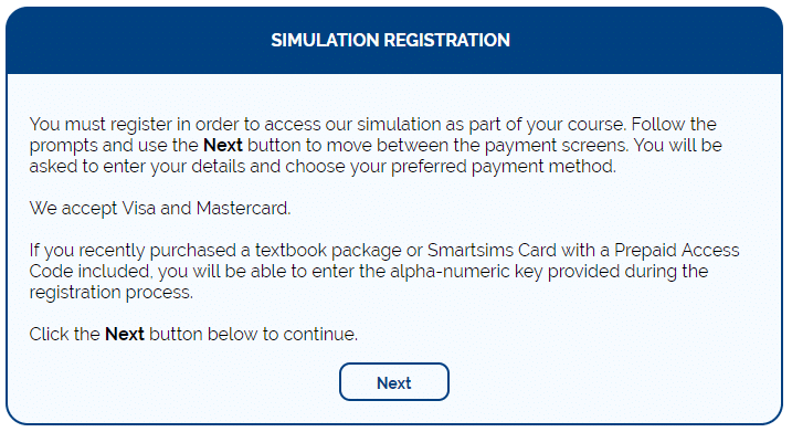 How do I Register for the Simulation? - Smartsims Support Center