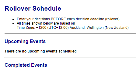 What are Rollovers in the Simulation? | Smartsims Support Center